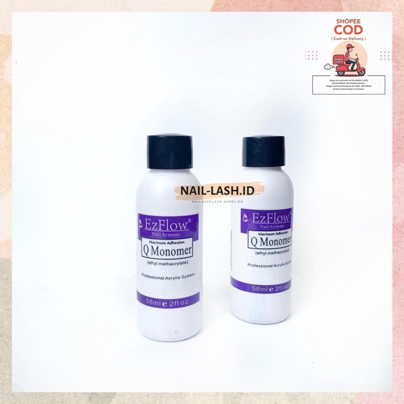 Jual EZ FLOW MONOMER CAIRAN ACRYLIC 59ML | Shopee Indonesia