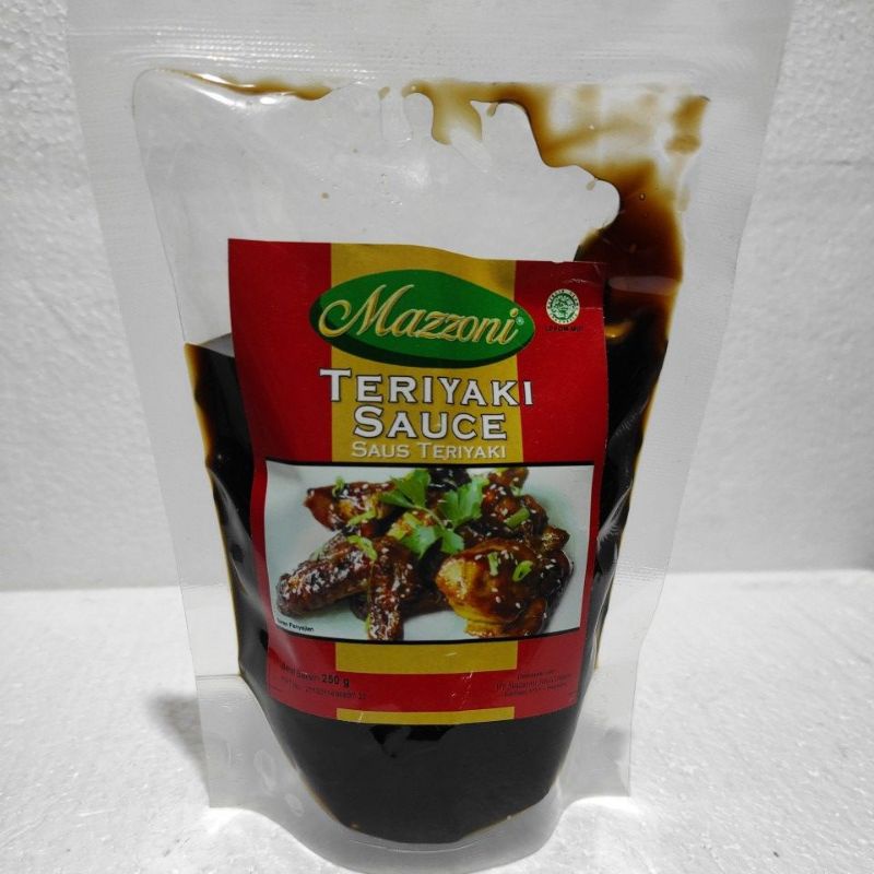 Jual Saus Teriyaki Mazzoni 250 gram | Shopee Indonesia