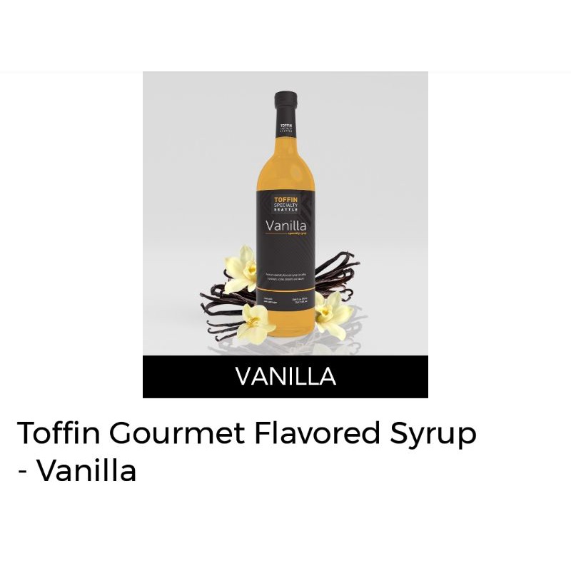 Jual Toffin Vanilla Syrup 750ml || Vanilla Sirup Minuman Cafe 750ml ...