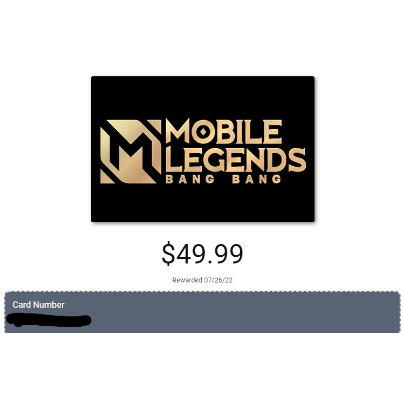 Jual Mobile Legends 2975 Diamonds Gift Card Digital Code | Shopee Indonesia