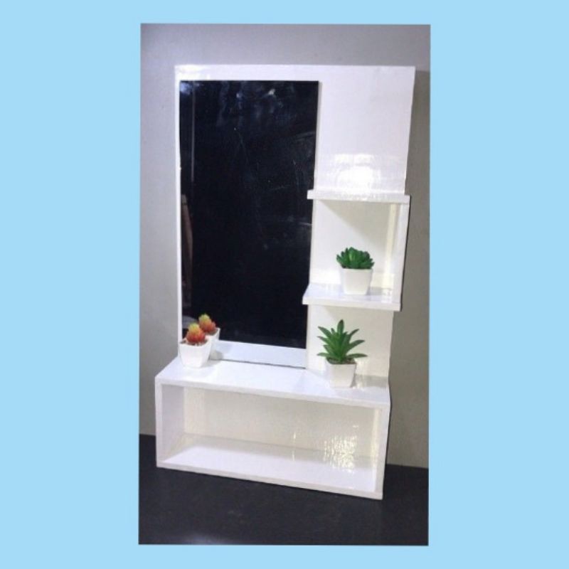 Jual RAK KACA RIAS || CERMIN RIAS || RAK MAKE UP WARNA || CERMIN RIAS ...