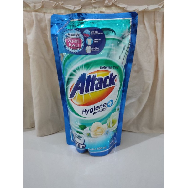 Jual Attack Hygiene plus protection detergent liguid 800 ml | Shopee ...