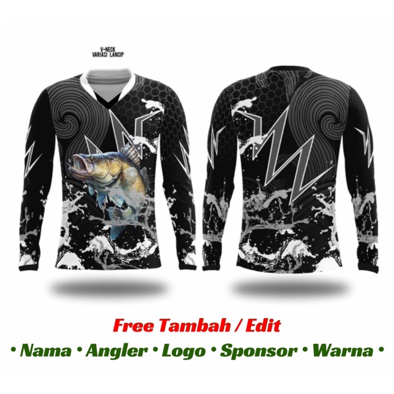 Jual Jersey Mancing Custom | Baju Kaos Mancing Pancing Custom Nama ...