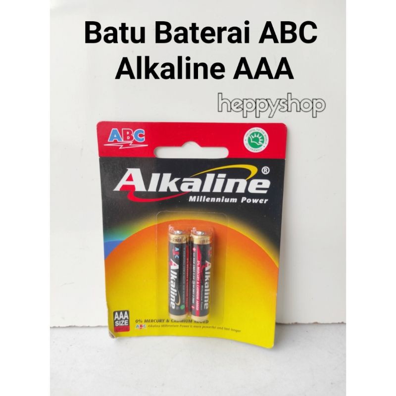 Jual Batu Baterai ABC Alkaline AAA | Shopee Indonesia