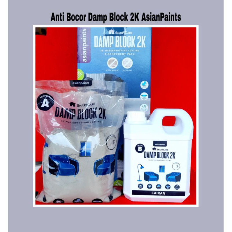 Jual Anti Bocor dinding kolam/beton/keramik. Food Grade. Damp Block 2K ...
