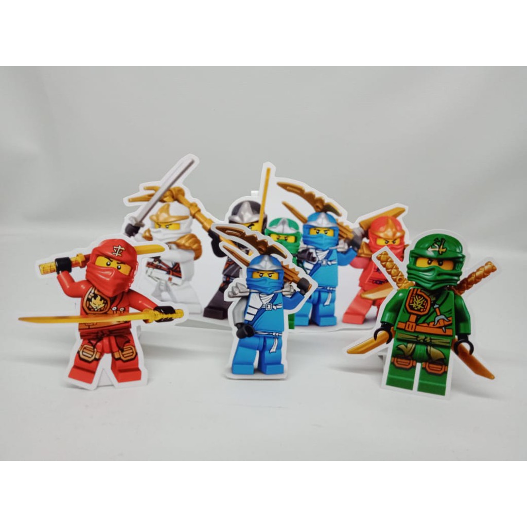 Jual Paperdoll Karakter Lego Ninjago / Centerpiece Karakter Lego ...
