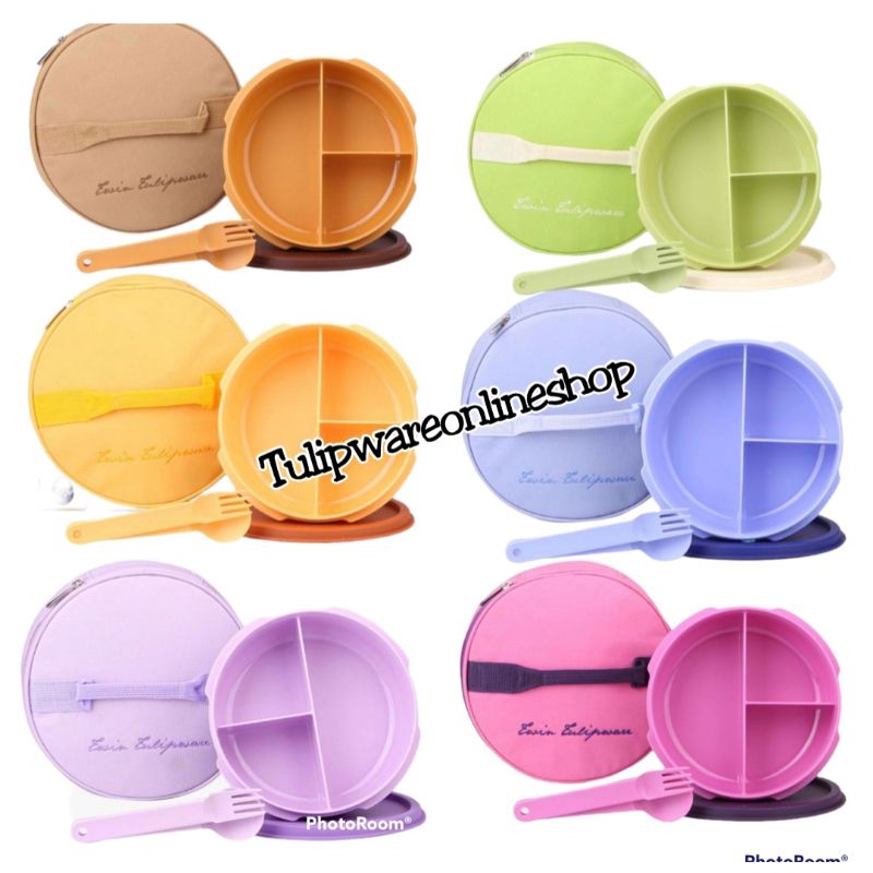 Jual sale!! multi Round Set Tulipware | Shopee Indonesia