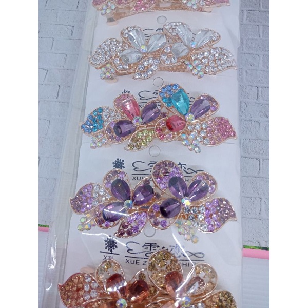 Jual jepit rambut otomatis besi isi 6 pcs | Shopee Indonesia