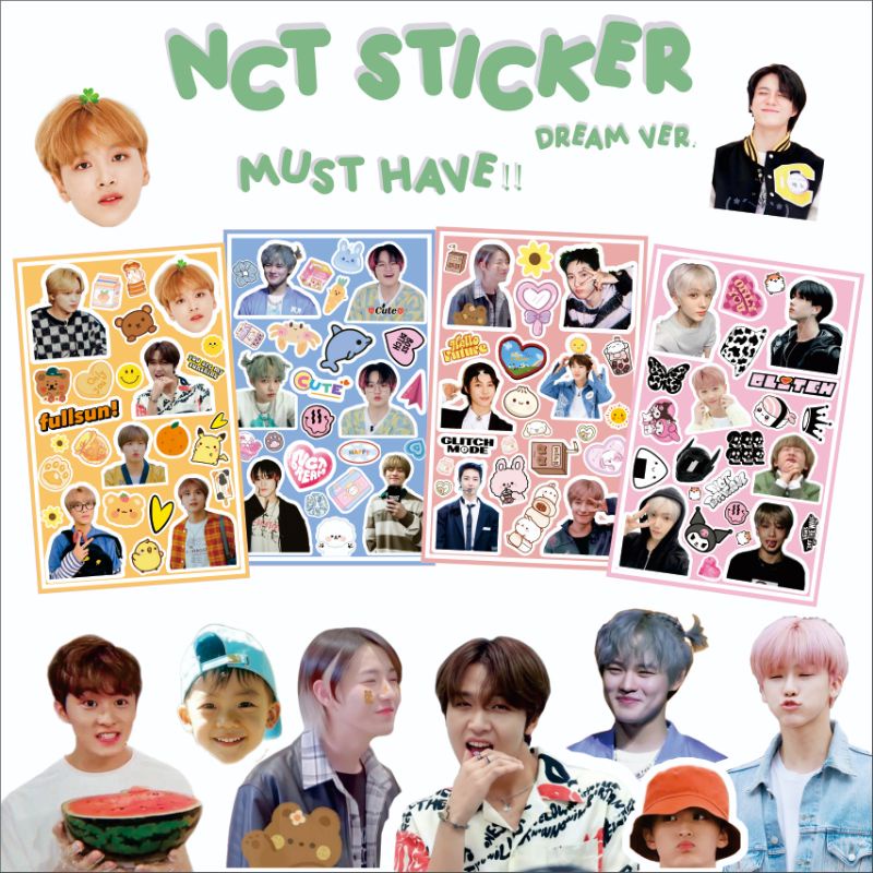 Jual DREAM STICKER SET NCT DREAM DECO STICKER MURAH | Shopee Indonesia