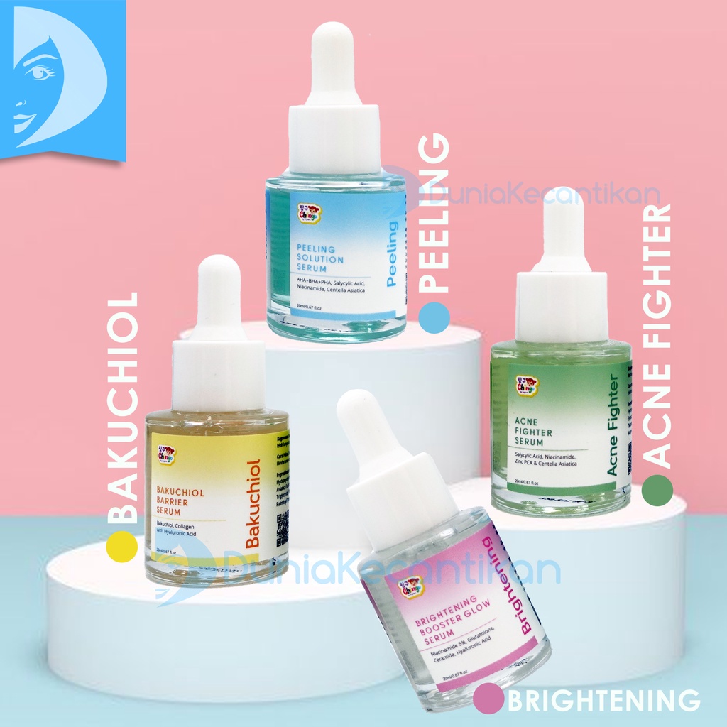 Jual Chingu Serum Wajah Daily Face Serum Chingu By Kiyowo Acne Brightening Peeling Bakuchiol ...