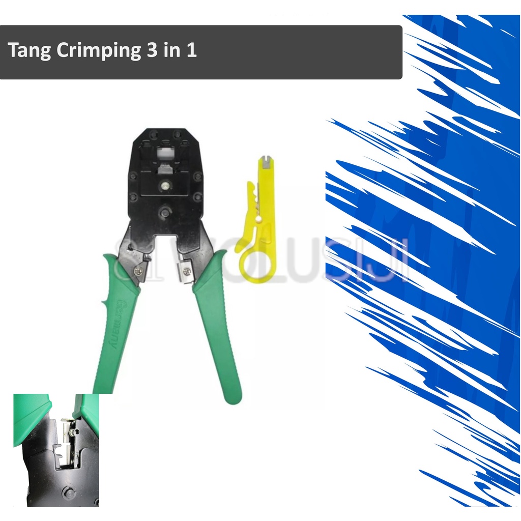 Jual Tang Crimper Combo Multi function 8 Pin, 6 Pin, 4 Pin Crimping Tool | Shopee Indonesia