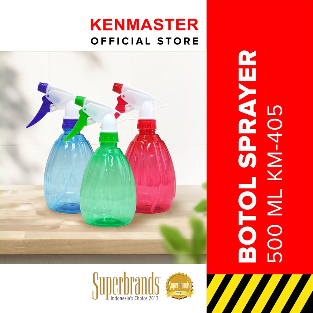 Jual Kenmaster Botol Sprayer 500 ml KM-405 - Botol Serbaguna - BOTL031 ...