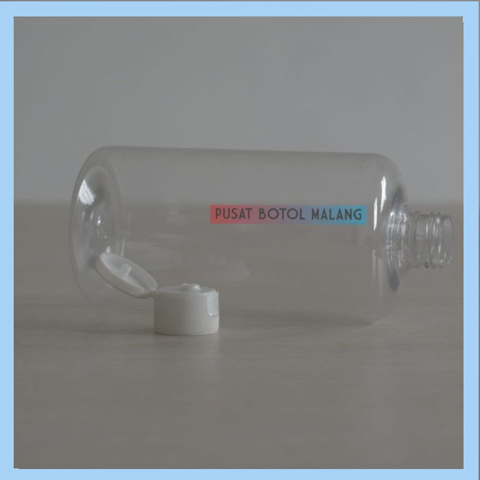 Jual Botol Plastik Pet 500Ml Fliptop ( Putih Natural ) | Shopee Indonesia