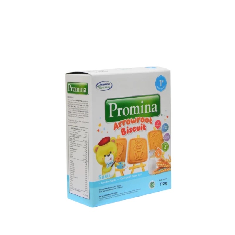 Jual Promina Cookies Arrowroot Rasa Susu 110 gr | Shopee Indonesia