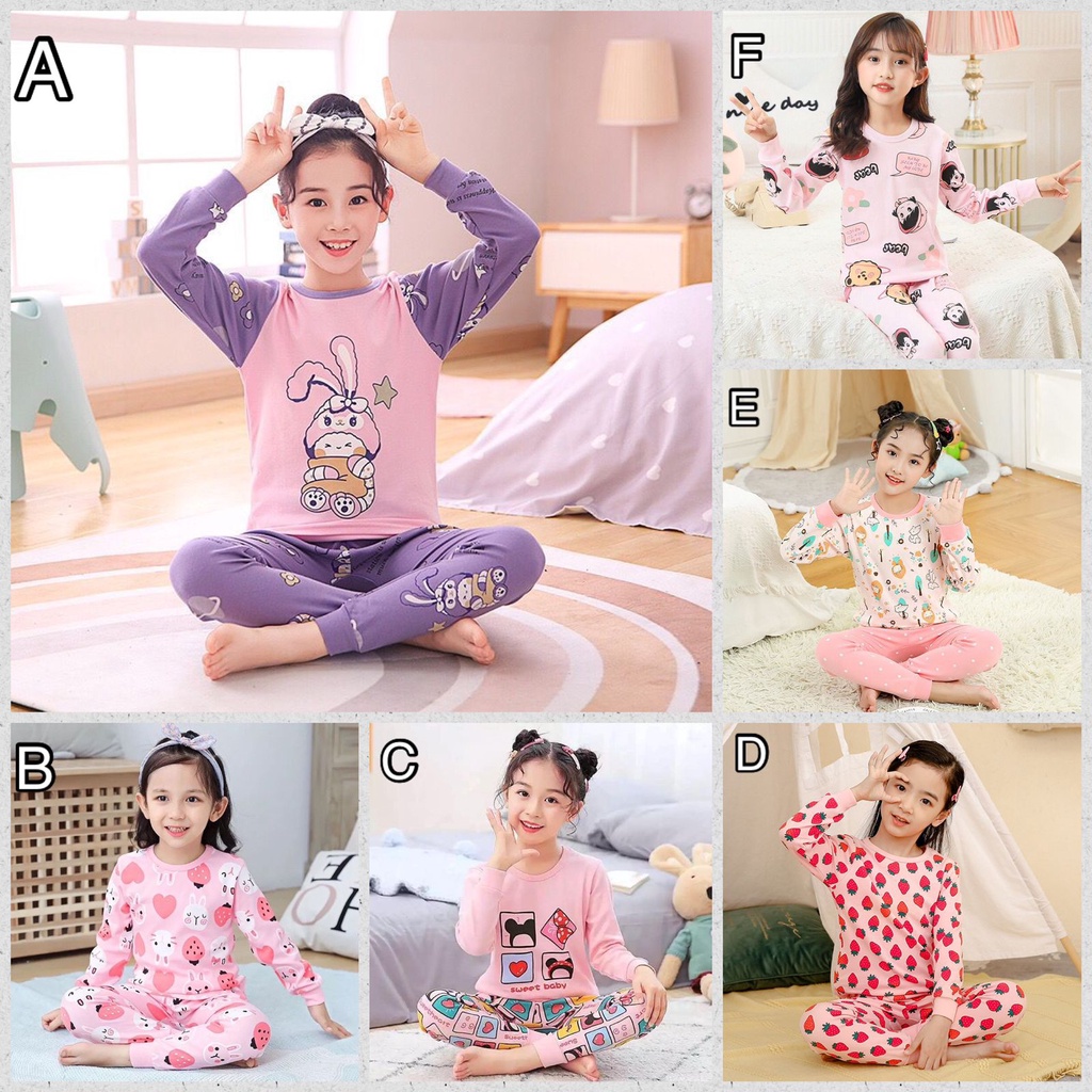 Jual Piyama Anak Premium 3-13 Tahun | Shopee Indonesia