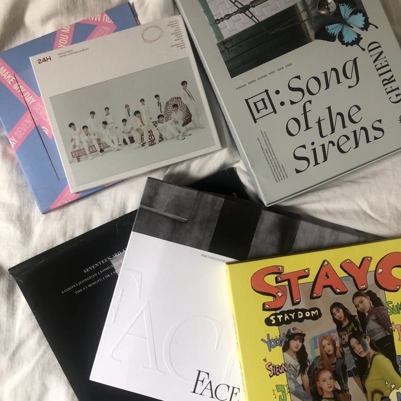 Jual WTS ALBUM ONLY SEVENTEEN STAYC GFRIEND | Shopee Indonesia
