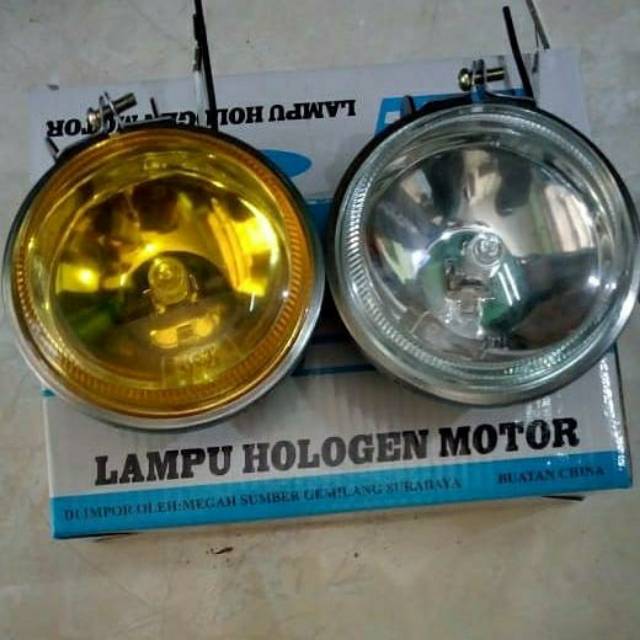 Jual Lampu Halogen Motor/ Lampu kabut | Shopee Indonesia