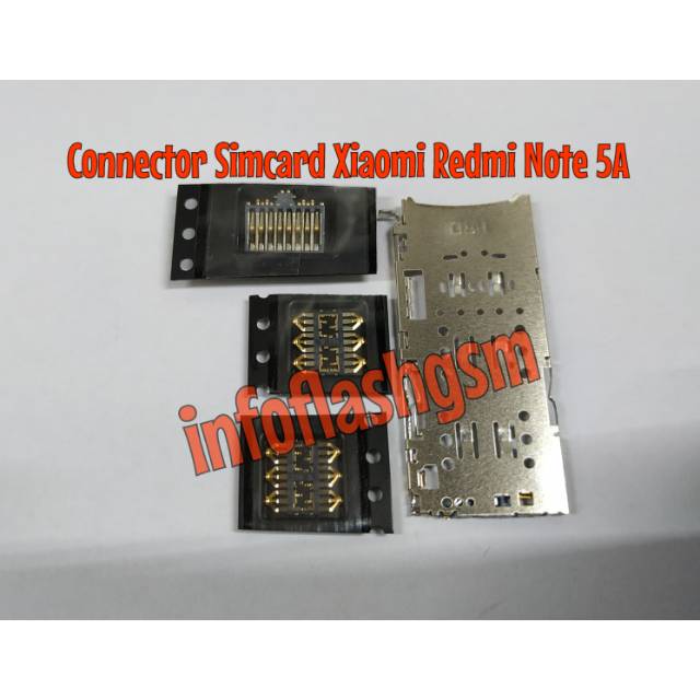 Jual Connector Konektor Simcard Memory Mmc Soket Rumah Kartu Xiaomi ...