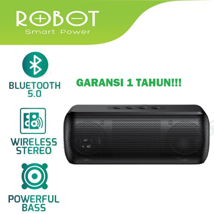 Jual ROBOT RB220 Speaker Bluetooth Portable TWS Powerful Bass USB Micro ...