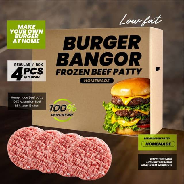 Jual PAKET BURGER SPECIAL ( ROTI 4 BEEF PATTY 4 CHEESE SLICE 4 ) MURAH ...
