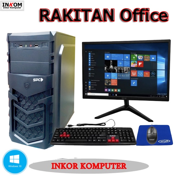 Jual PC CPU Komputer Rakitan Lengkap Core i5 + Monitor LED 19 inch | Shopee Indonesia