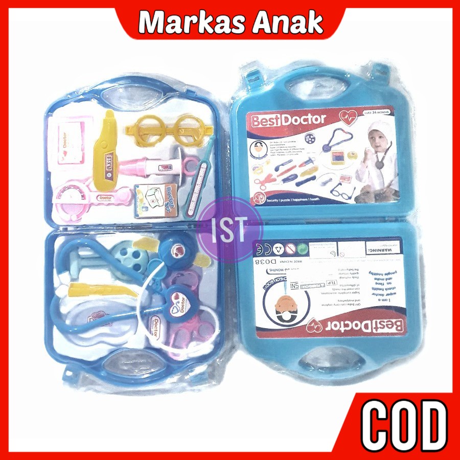 Jual Mainan Anak Anak Umur 3 4 5 6 Tahun Peralatan Alat Dokter dokteran ...