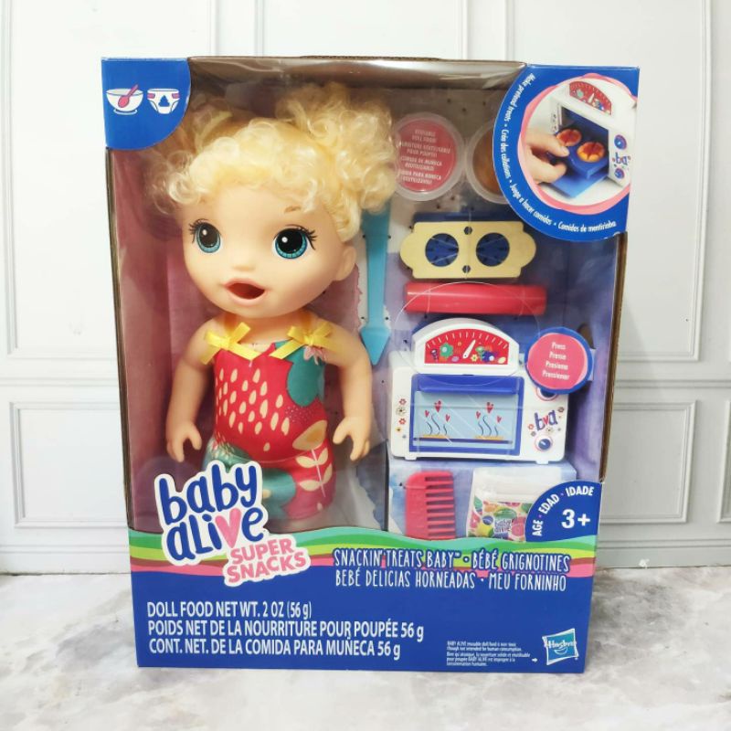 Jual Baby Alive Super Snacks Snackin Treats Baby | Shopee Indonesia