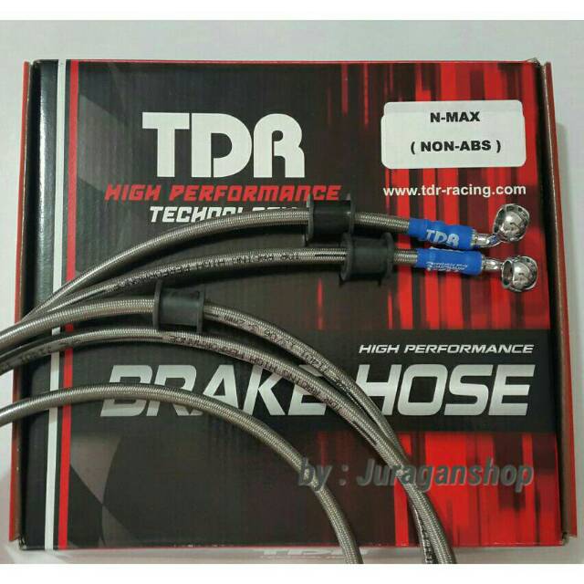 Jual TDR Selang Rem All new NMAX 155 Non ABS TDR Racing / selang Rem N-MAX Non ABS depan ...