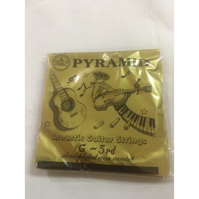 Jual Senar Gitar Pyramid Gold piramid no. 3 isi 12 buah | Shopee Indonesia