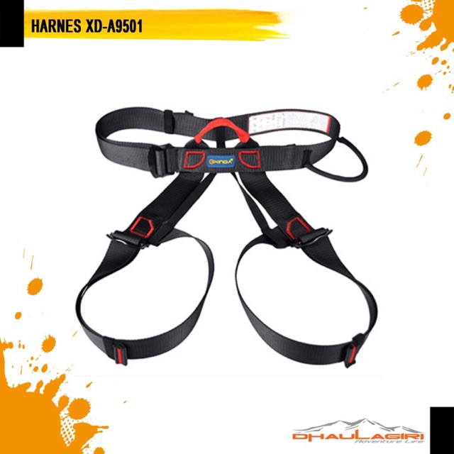 Jual XINDA 9501 Harness Safety Belt Bust Climbing Caving Tali Pengaman ...