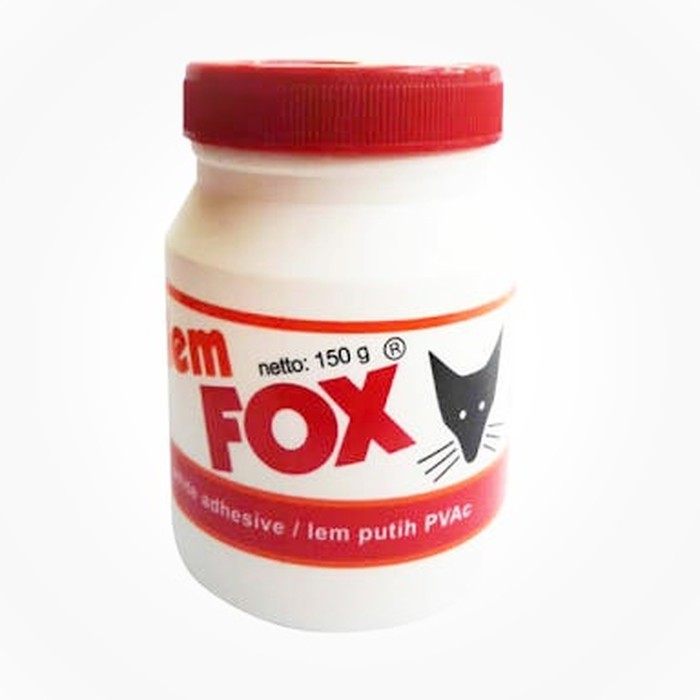 Jual Lem FOX PVAC 150 Gr Putih - Lem Colek - Lem Kertas - Lem Kain - Lem Serba Guna | Shopee ...
