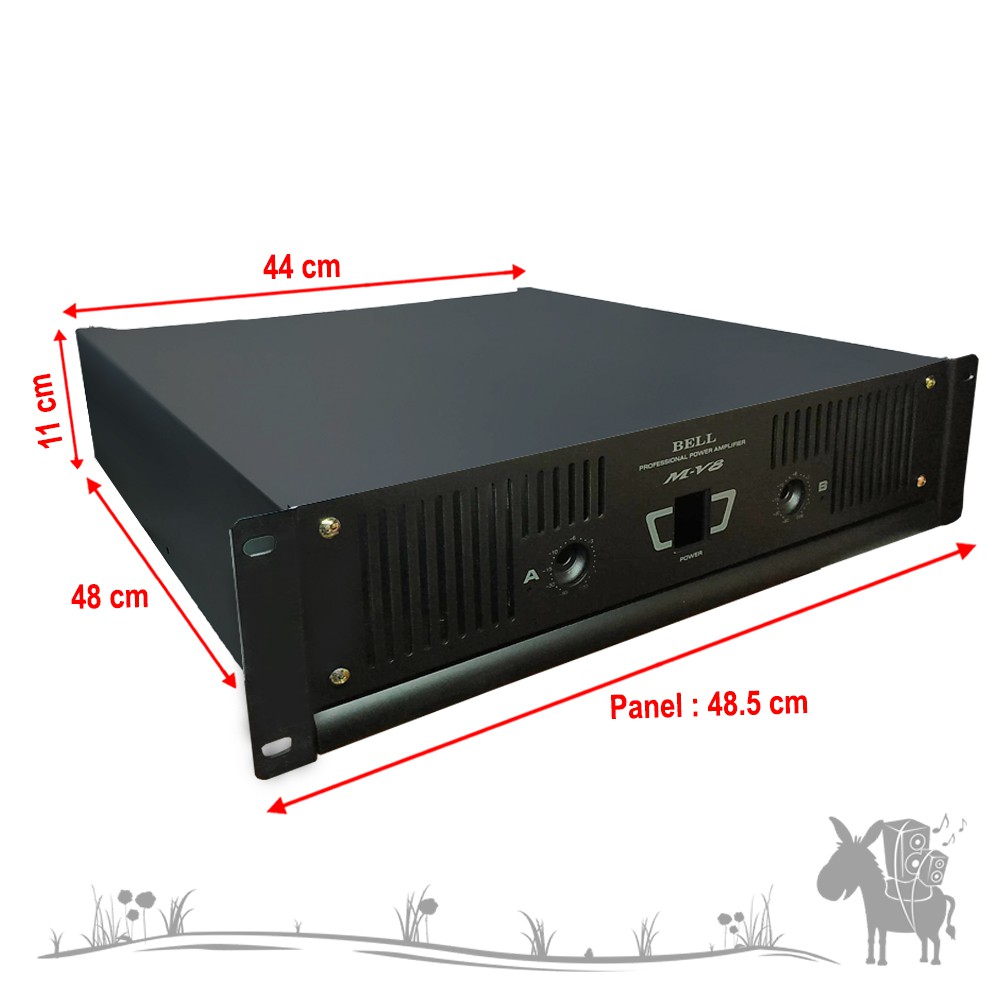 Jual BOX POWER AMPLIFIER MV8 3U BELL | Shopee Indonesia