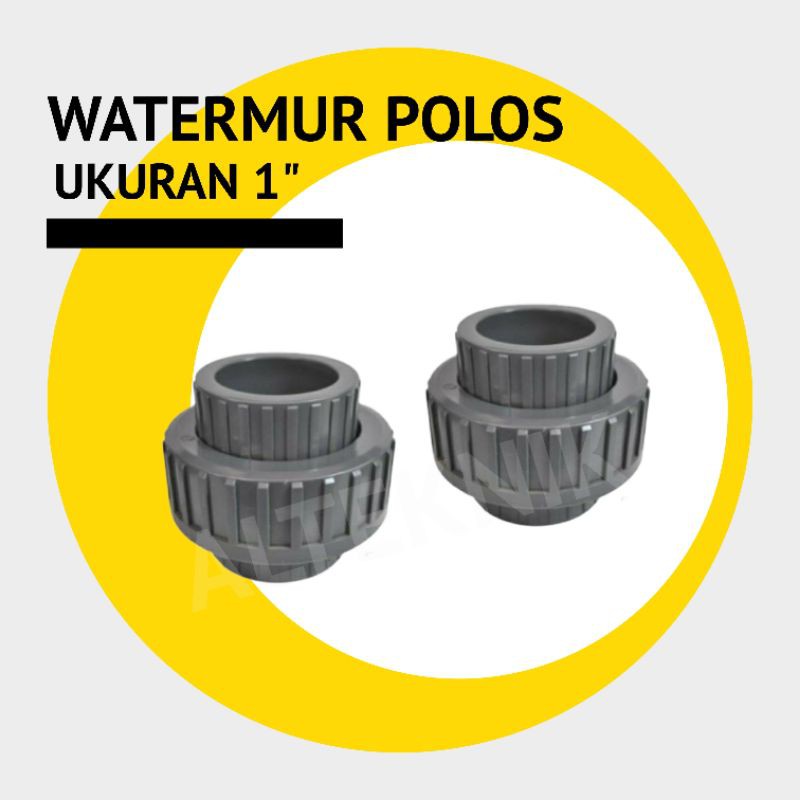 Jual WATERMOOR ATAU WATERMUR 1 INCH PVC POLOS | Shopee Indonesia