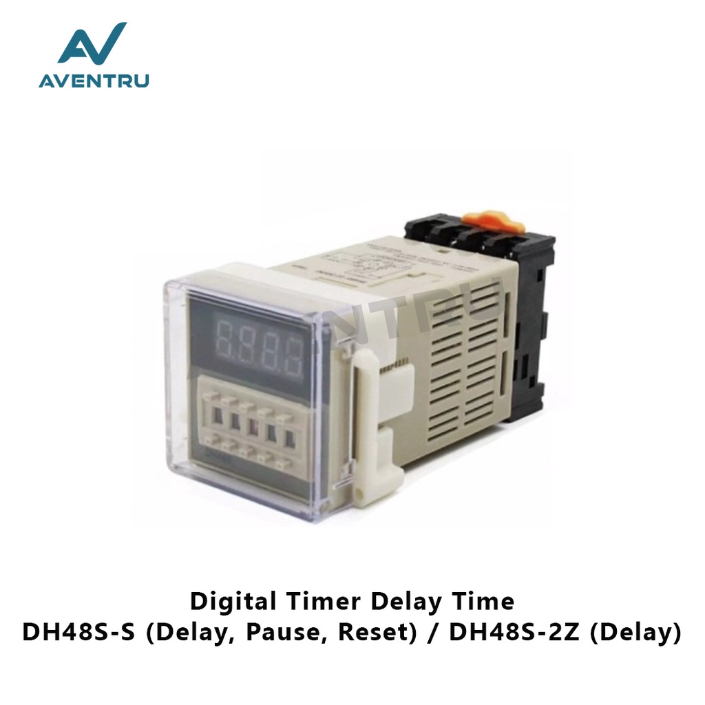 Jual DH48S-S DH48S-2Z Relay Twin Counter Digital Timer Precision Delay Time | Shopee Indonesia