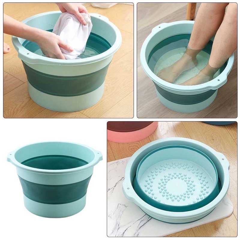 Jual Baskom Lipat - Ember Pedicure - Baskom Rendam Kaki Spa - Foldable ...