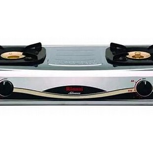 Jual kompor gas rinnai 2 tungku Stainless Original 522A | Shopee Indonesia