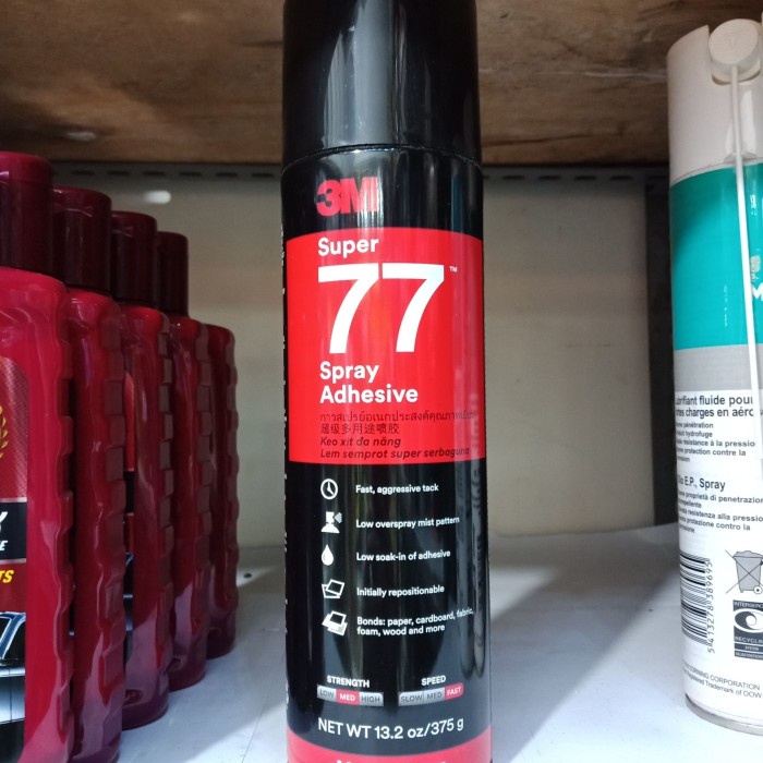 Jual LEM 3M super 77 (475gr) | Shopee Indonesia