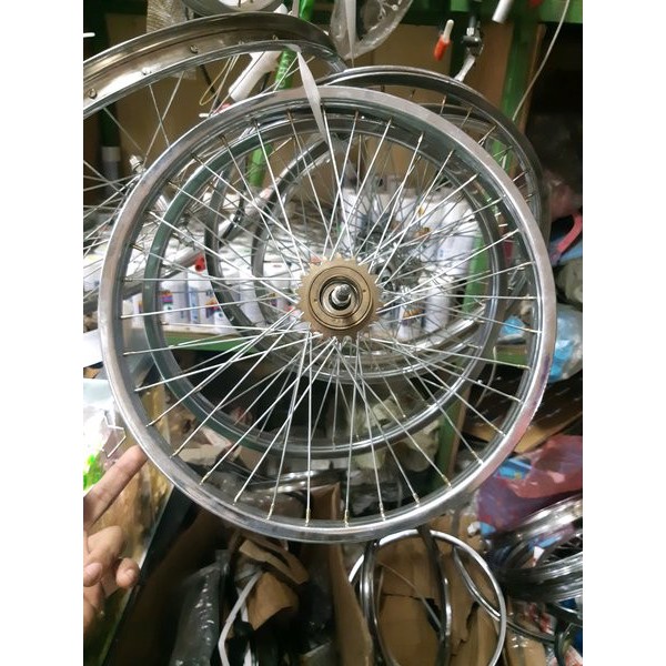 Jual velg besi sepeda ukuran 18 udah sam freew velg merek united ...