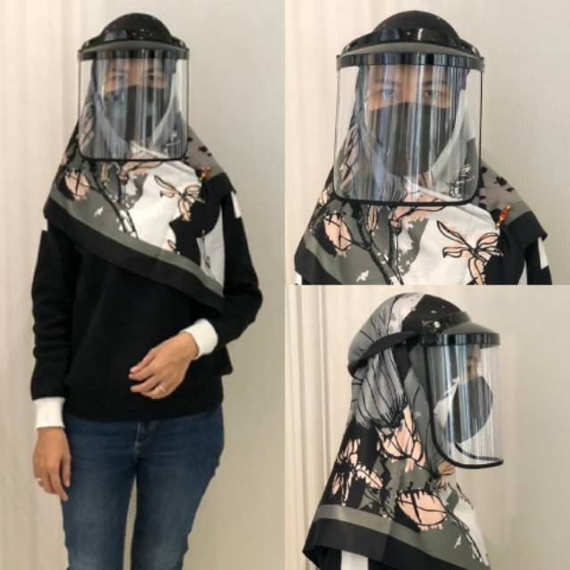 Jual HELM APD FACE SHIELD MEDIS ANTIDROPLET ANTIVIRUS ANTIFOG NYAMAN DI ...