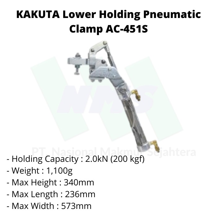 Jual KAKUTA Lower Holding Pneumatic Clamp AC451(S) | Shopee Indonesia