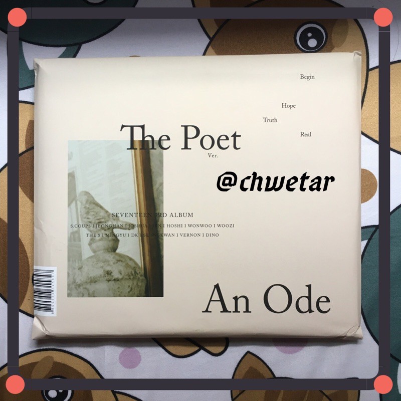 Jual ALBUM SVT AN ODE THE POET VER (Album Only) | Shopee Indonesia