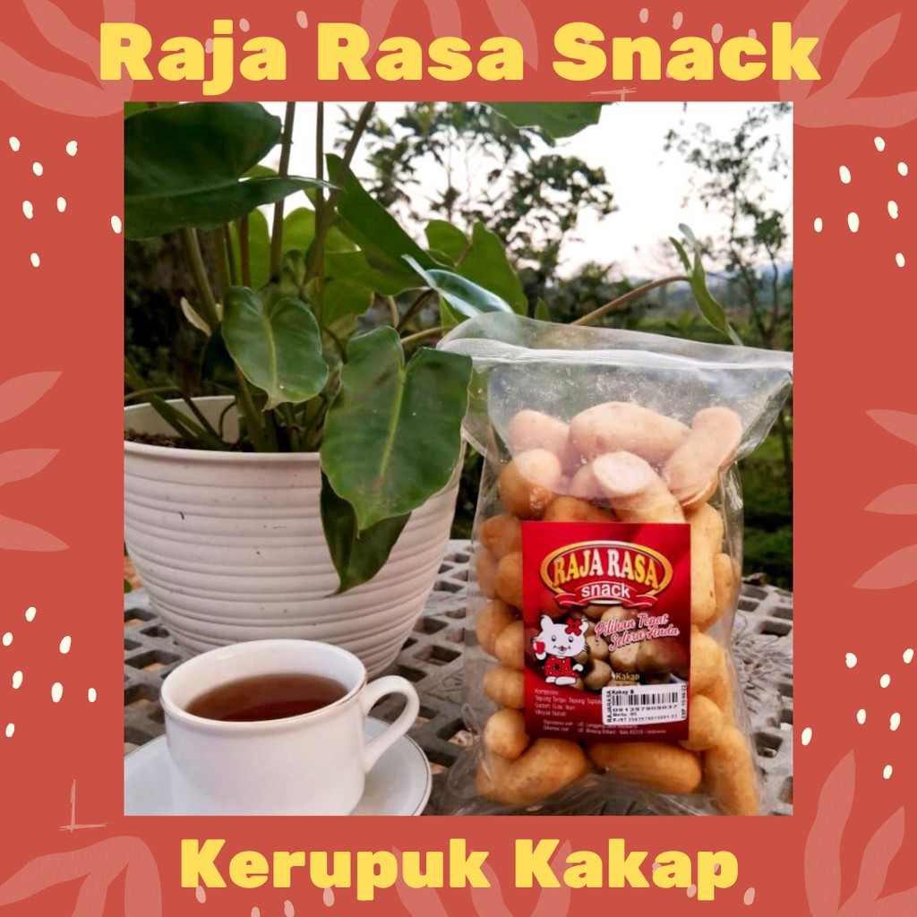 Jual [RAJA RASA SNACK] Krupuk Kakap Raja Rasa / Cemilan Camilan Serba ...