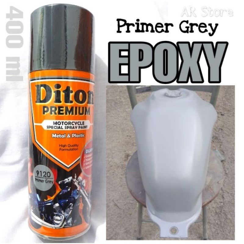 Jual Pilok Pylox Cat Semprot Diton Premium Primer Grey 9120 400cc Poksi ...