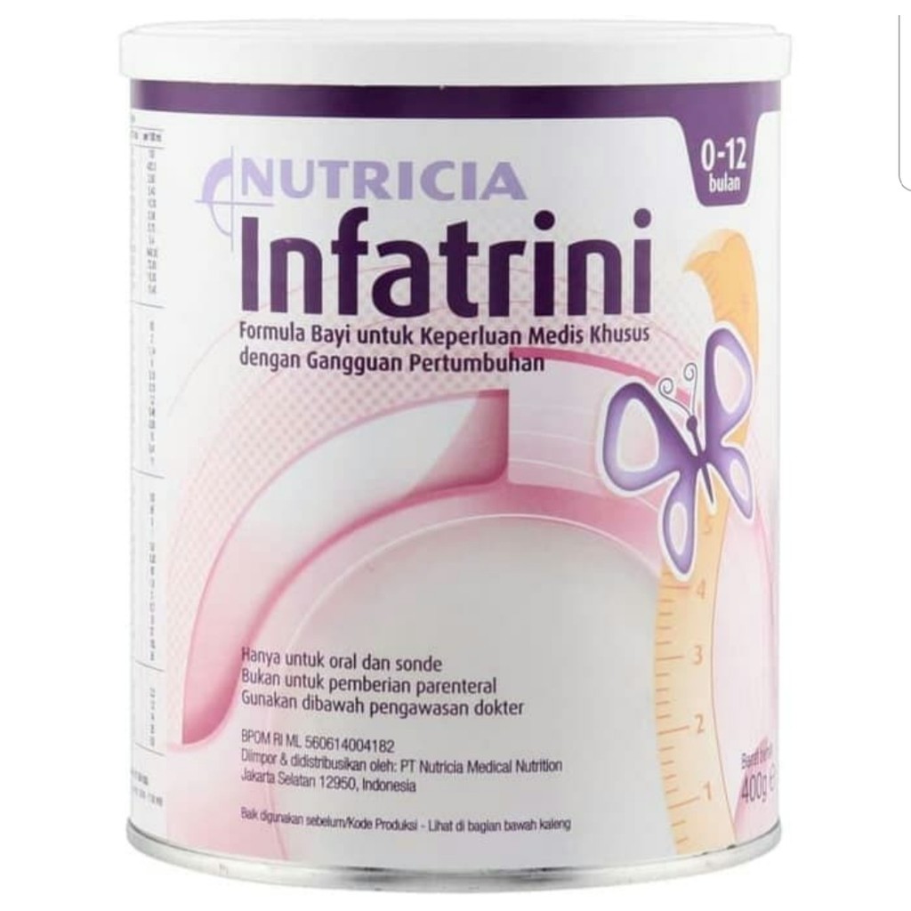 Jual Susu Infatrini Powder 400 gram( From PT Nutricia ) | Shopee Indonesia