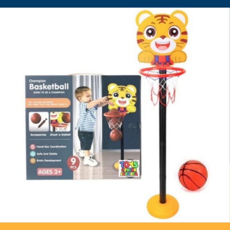 Jual MOTIF BARU !! BEST SELLER !! BASKETBALL SET NBA / MAINAN ANAK RING ...