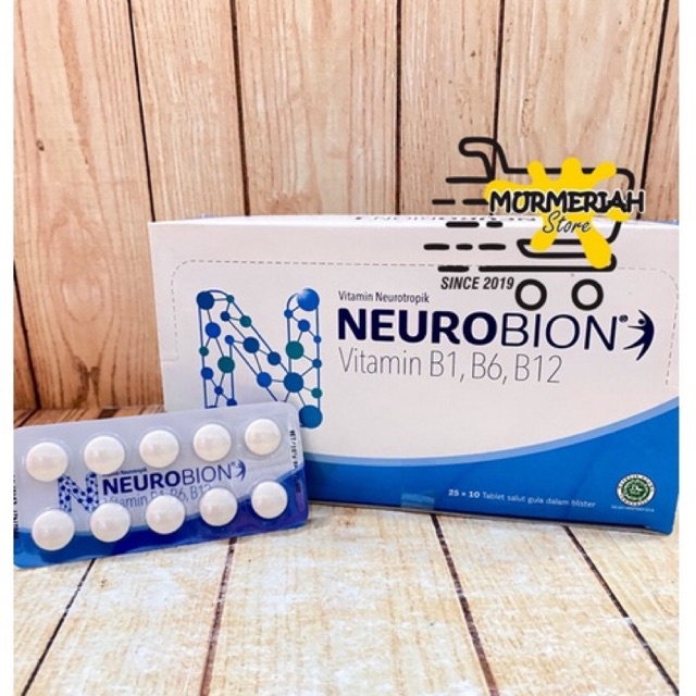 Jual NEUROBION PUTIH Strip isi 10 Tablet - Untuk Kesemutan, Kebas ...