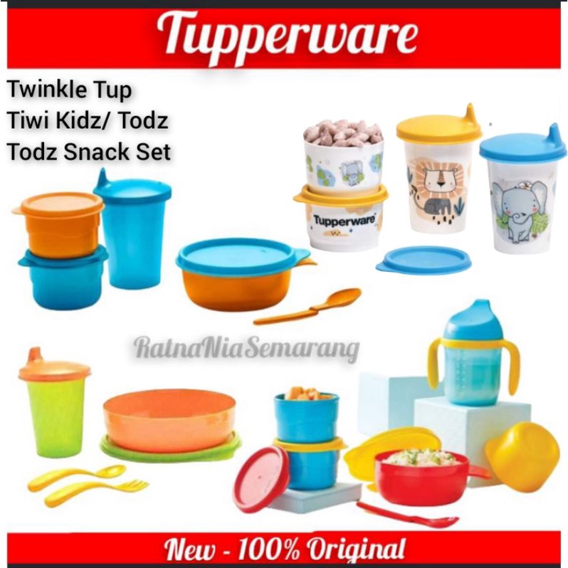 Jual Tupperware Wadah tempat makan bayi balita Tiwi Kidz Kids, Tiwi ...