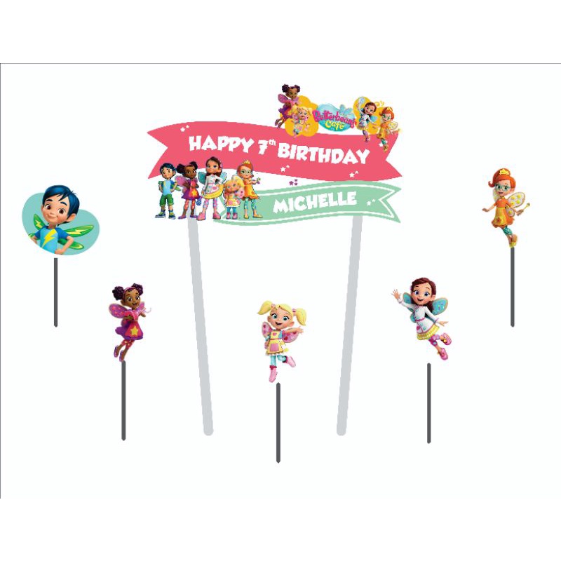 Jual Topper Cake Butterbean Cafe PAKE NAMA | Shopee Indonesia