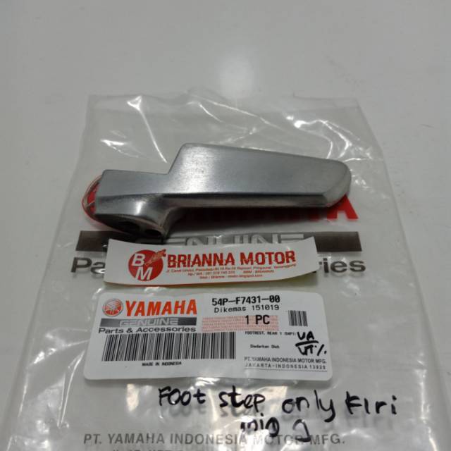 Jual FOOT STEP KIRI ONLY - PIJAKAN KAKI KIRI MIO J- MIO GT ORI YAMAHA ...