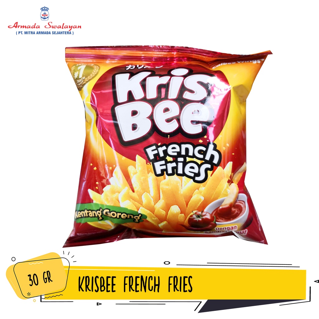 Jual KrisBee French Fries 30g | Shopee Indonesia